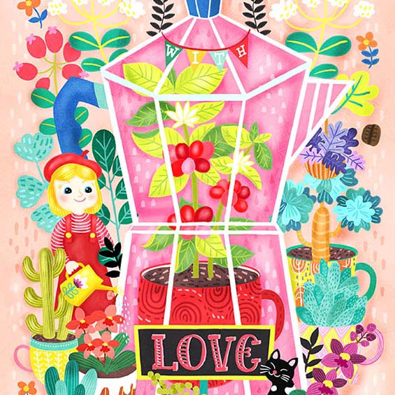 Floral - Liv Wan Illustration