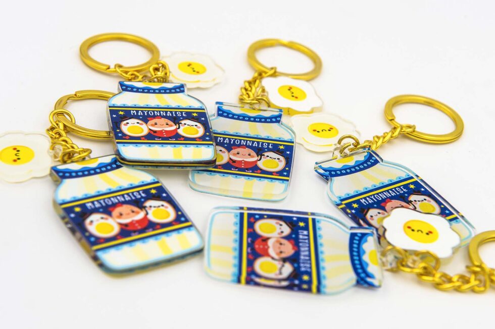 Keychains - Fun colour keychains